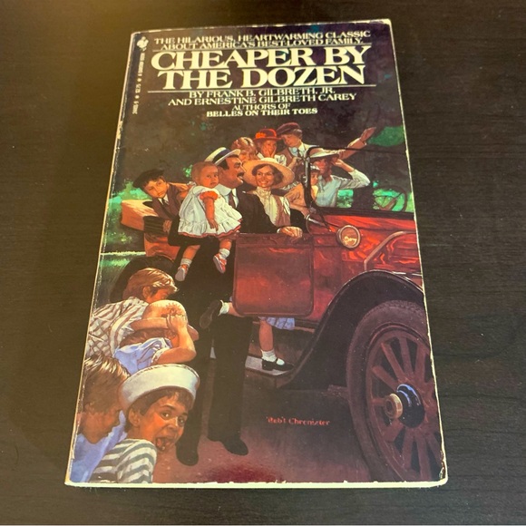 Bantam | Accents | 5 For 2 Cheaper By The Dozen Vintage Paperback Book ...